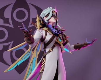 Genshin Impact Il Dottore Mask 3D Model STL File - Etsy