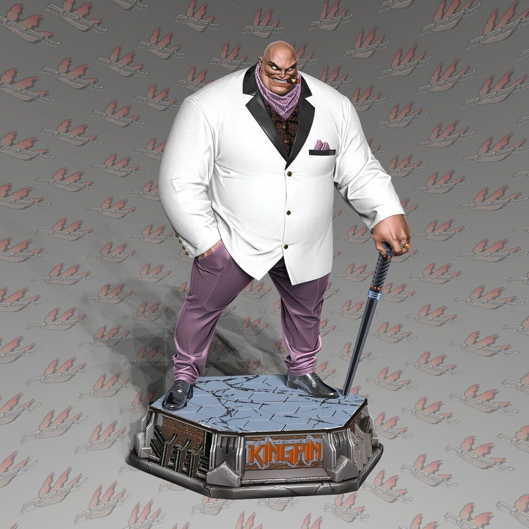 KINGPIN (presupported) - 3D STL Digital - Etsy