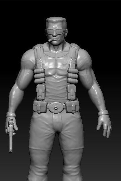 Duke Nukem - 3D STL Digital - Etsy