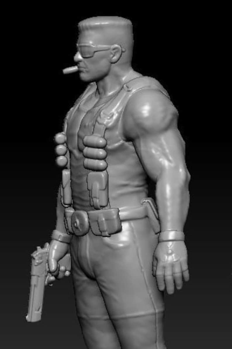 Duke Nukem - 3D STL Digital - Etsy