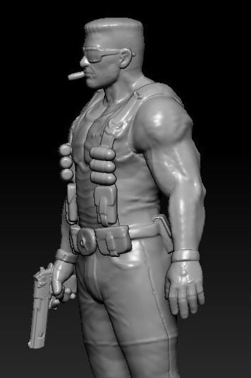 Duke Nukem - 3D STL Digital - Etsy