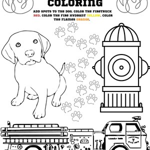 Firefighter Collection 21 Pages Download, Dramatic Play, Homeschool ...