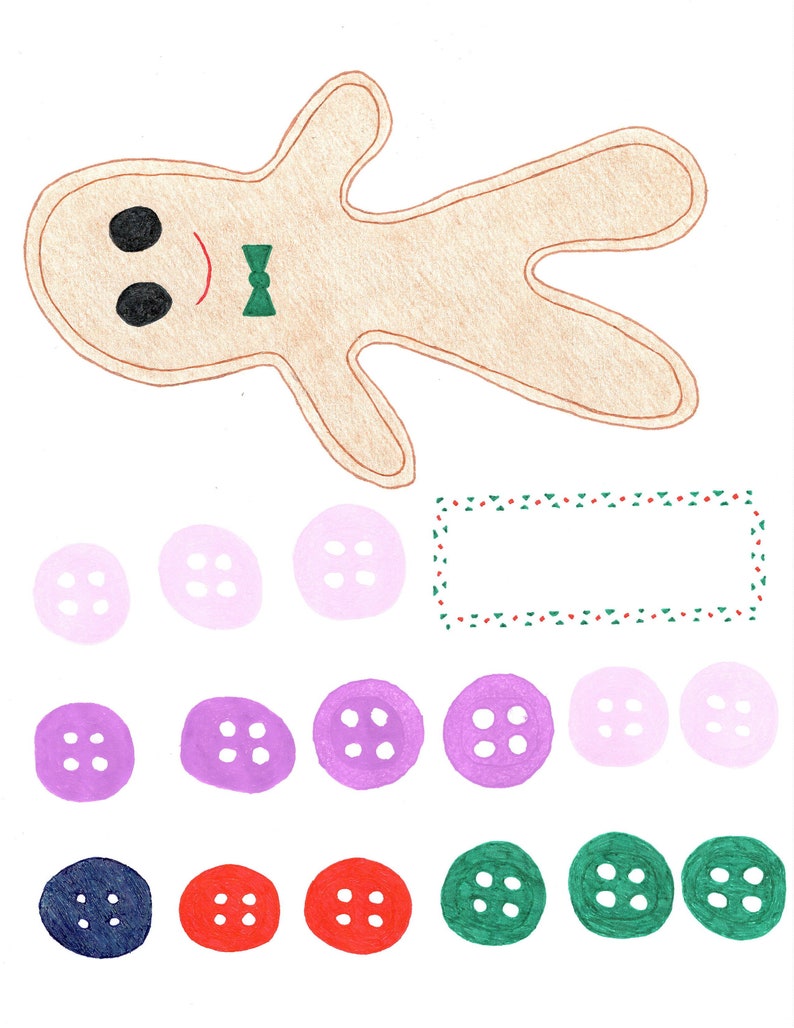 Gingerbread Man Math - Etsy