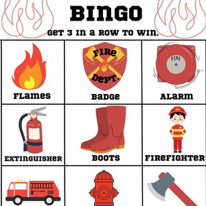 Firefighter Collection 21 Pages Download, Dramatic Play, Homeschool ...