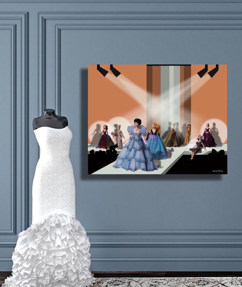 Beautiful Composite Dolls Fashion Catwalk. - Etsy