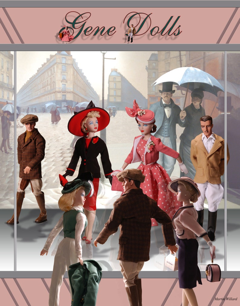 Composite Gene Dolls Window Shopping Paris. NOT AI. - Etsy