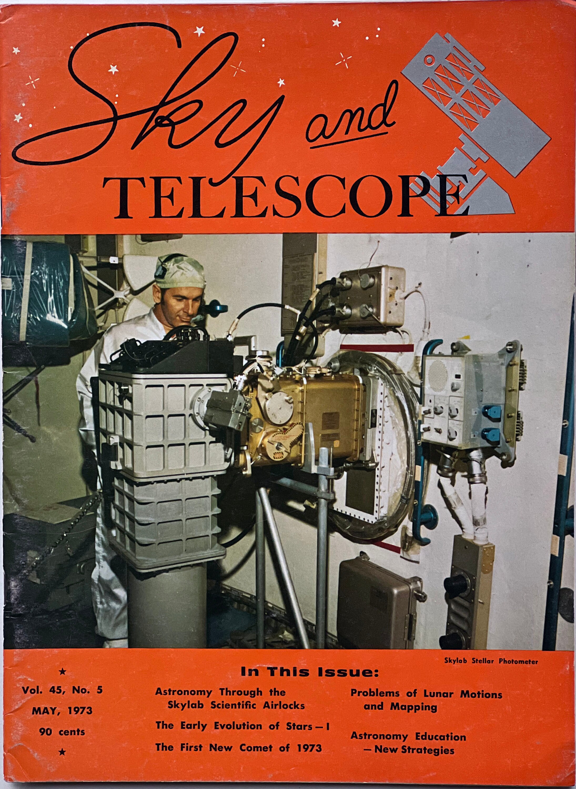 Vintage Sky and Telescope Magazine May 1973 With Questar Telescope Ad ...