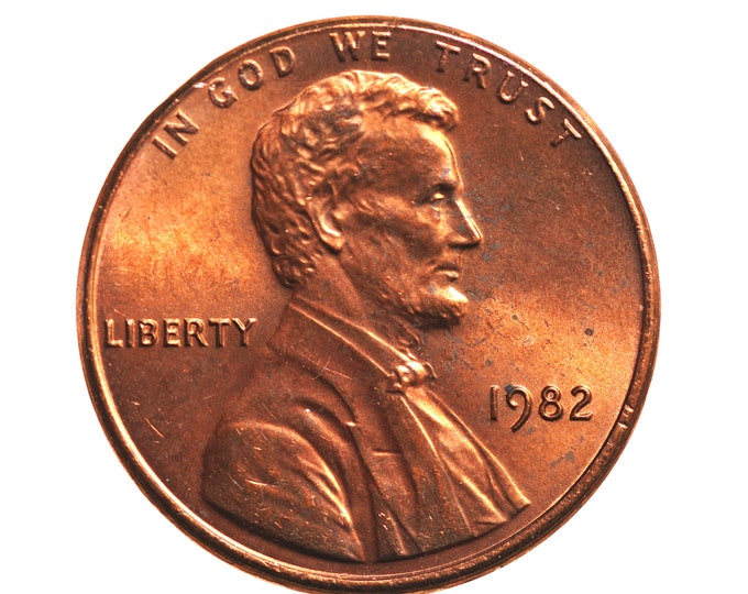 Rare 1982 Small Date Copper Penny - Etsy