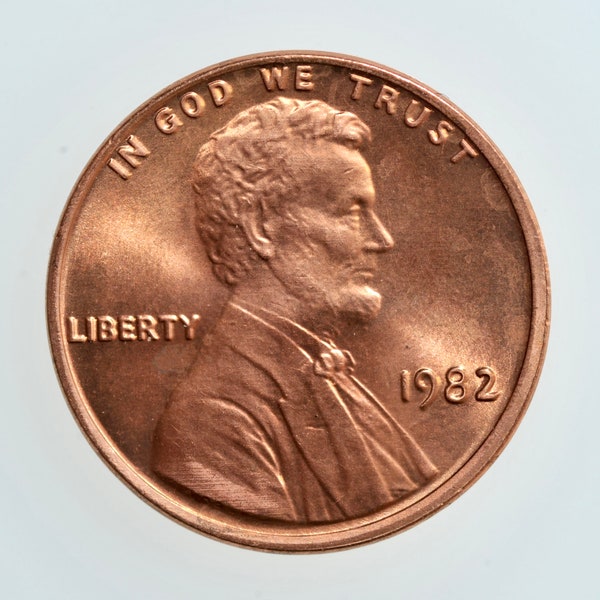 1982 Penny Small Date - Etsy