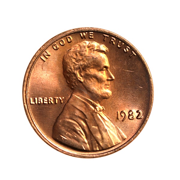 1982 Penny Small Date - Etsy