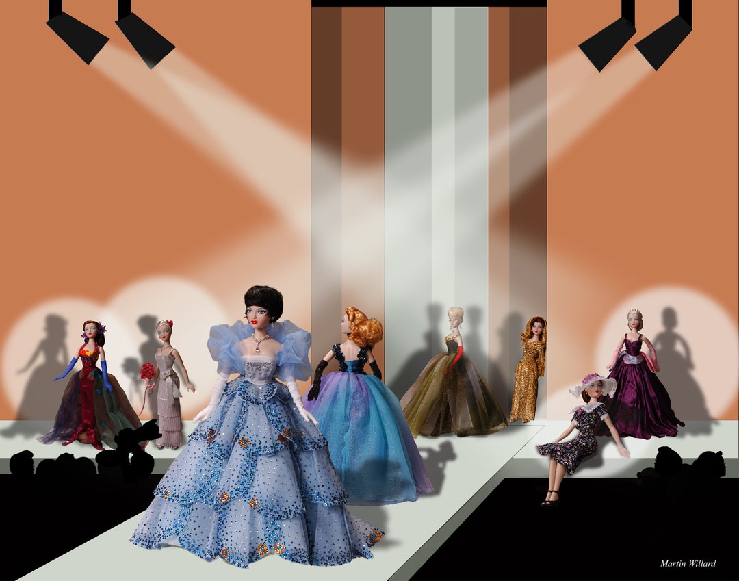 Beautiful Composite Dolls Fashion Catwalk. - Etsy