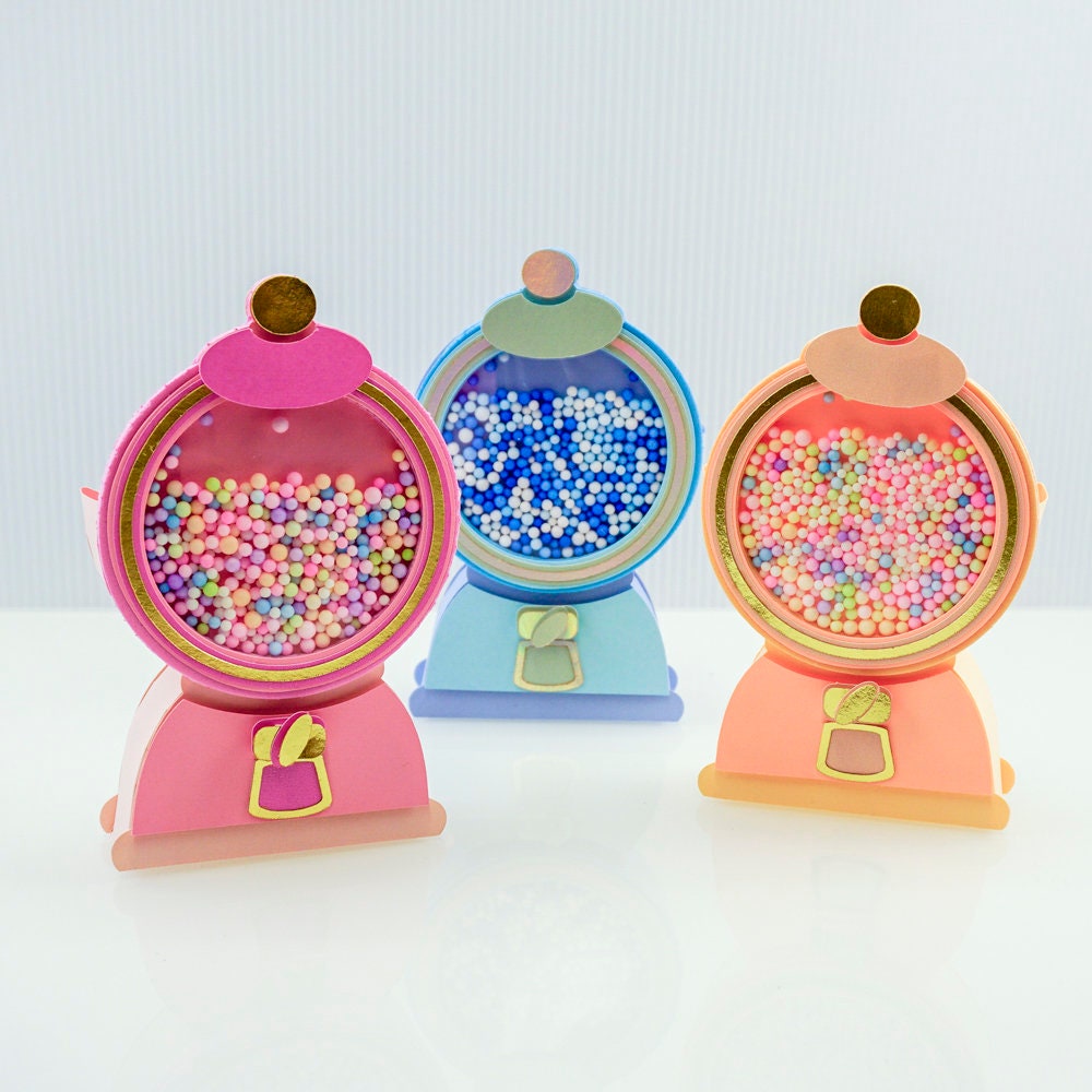 Hubba Bubba Personalized Party Favors, Gum Ball Machine Party Favor ...