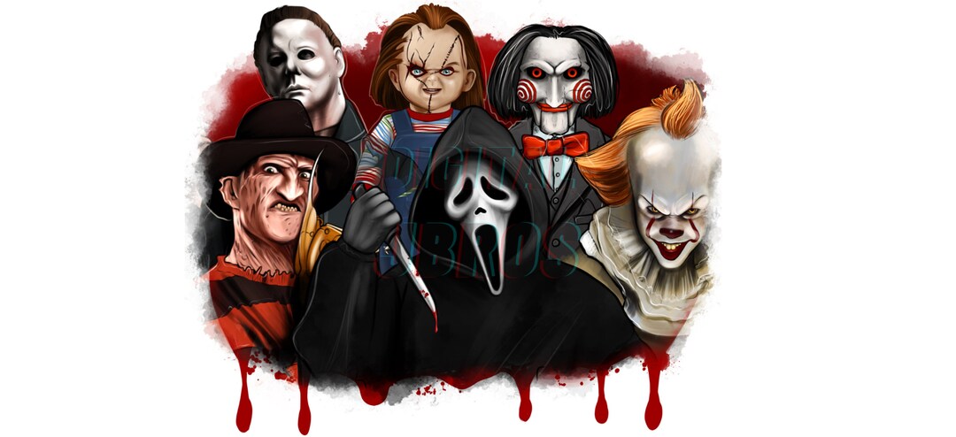 Horror Movie Characters - Etsy