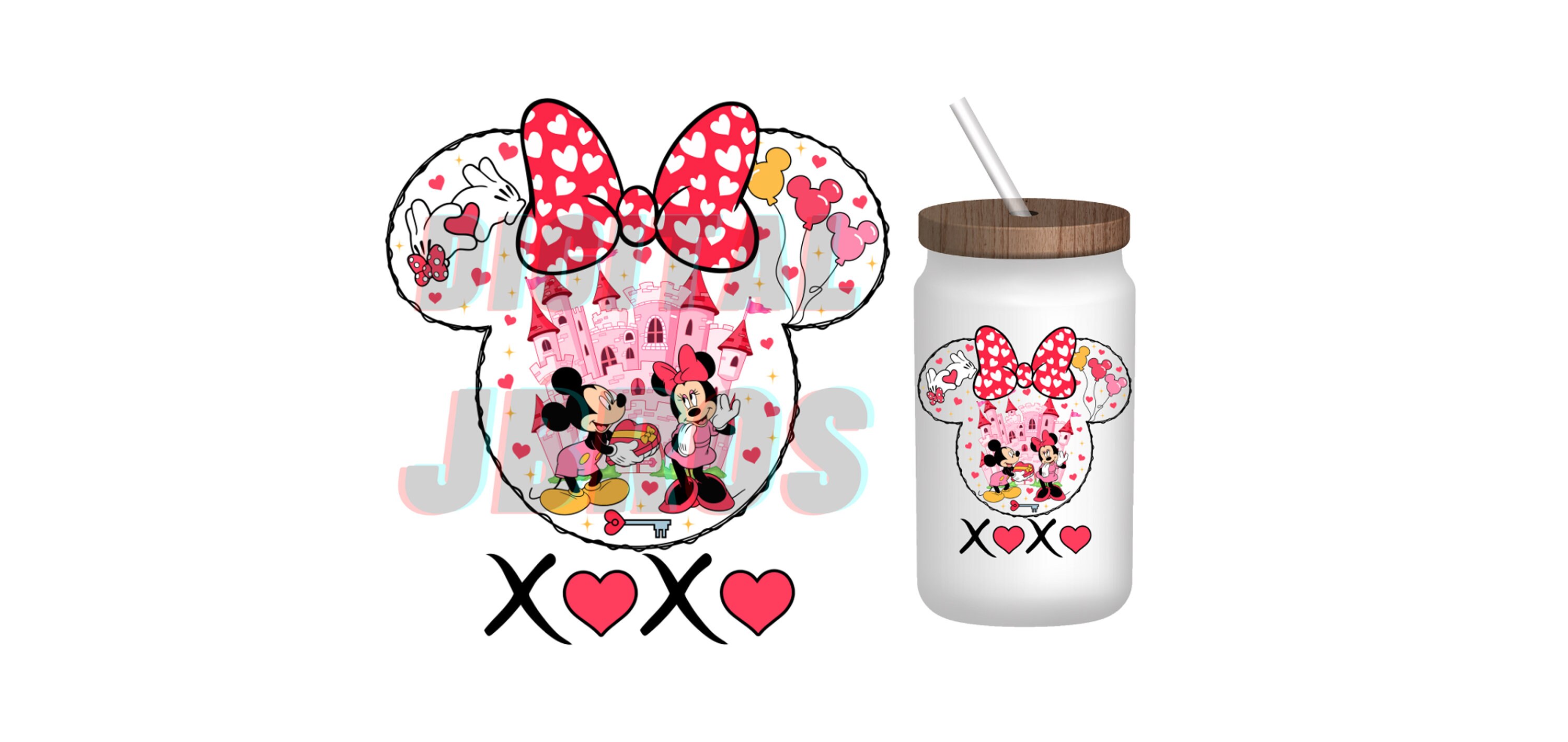 Minnie Mouse XOXO - Etsy