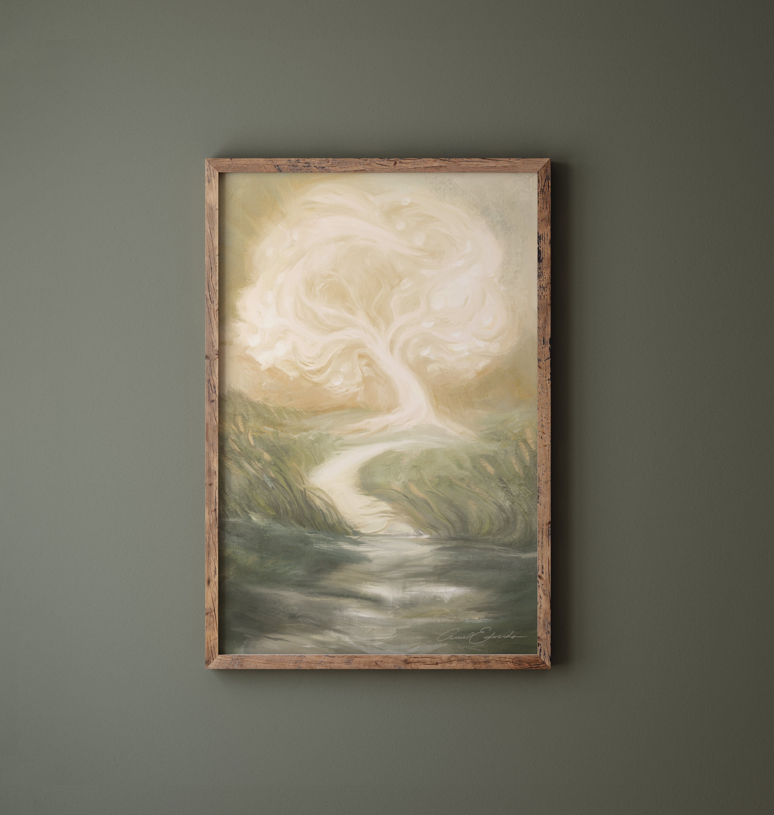 Tree of Life - Inspirational Christian - Canvas and Art Prints by Ariel ...