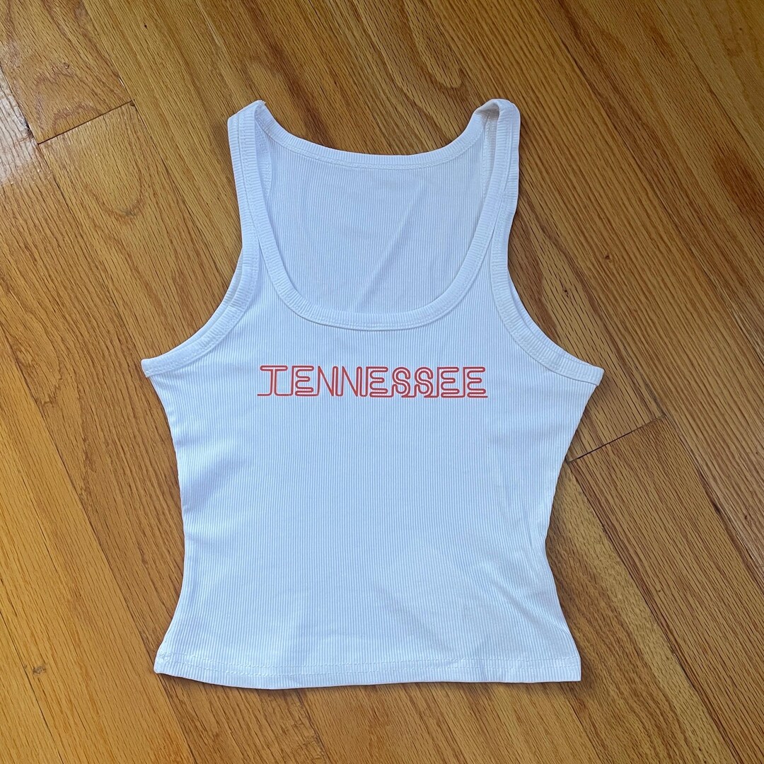 Tennessee Neon Sign Tank - Etsy