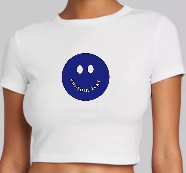 Custom Smiley Top - Etsy