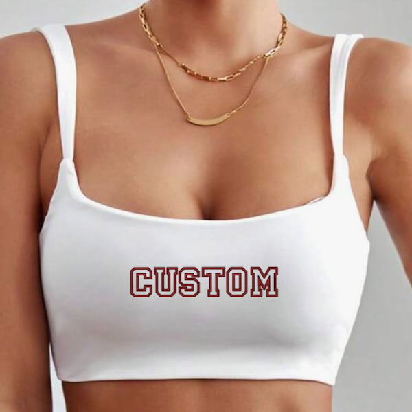 Workout Crop Top - Etsy