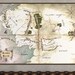 Middle Earth Map Poster, Antique Style LOTR Hobbit World Map - Etsy