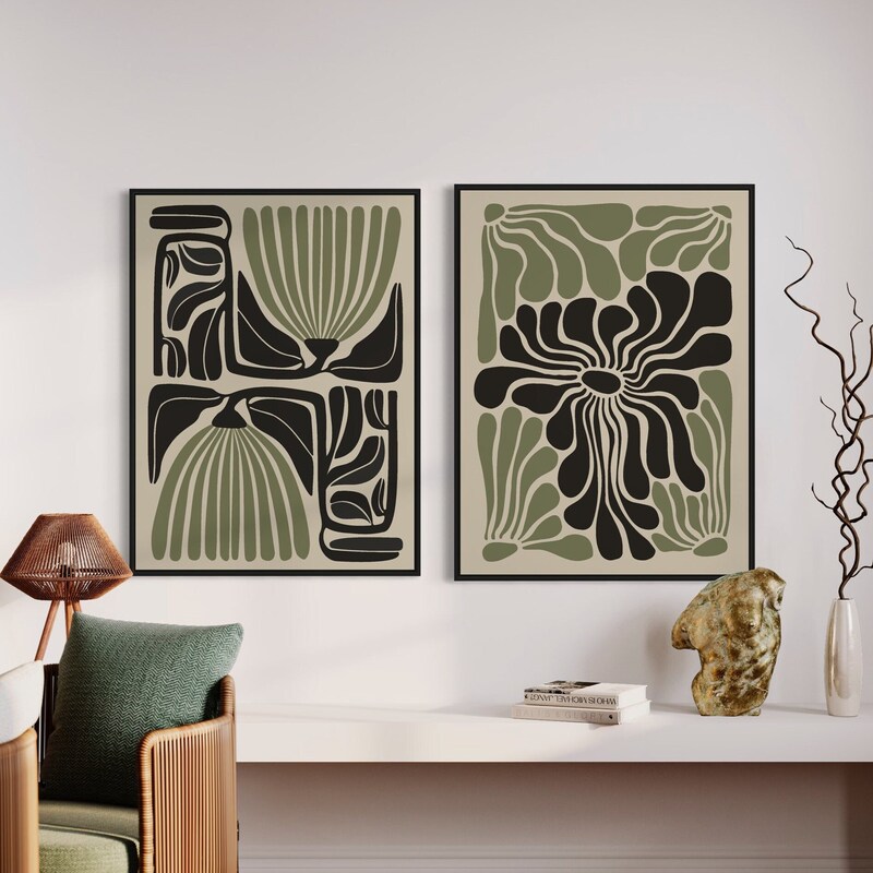 Boho Botanical Art - Etsy