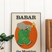 Babar the Elephant Print, Nursery Wall Art (digital Download) - Etsy