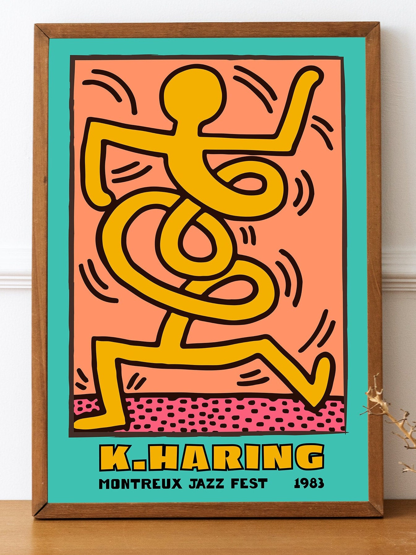 Keith Haring Love Pop Art, Keith Haring Poster, Keith Haring Print ...