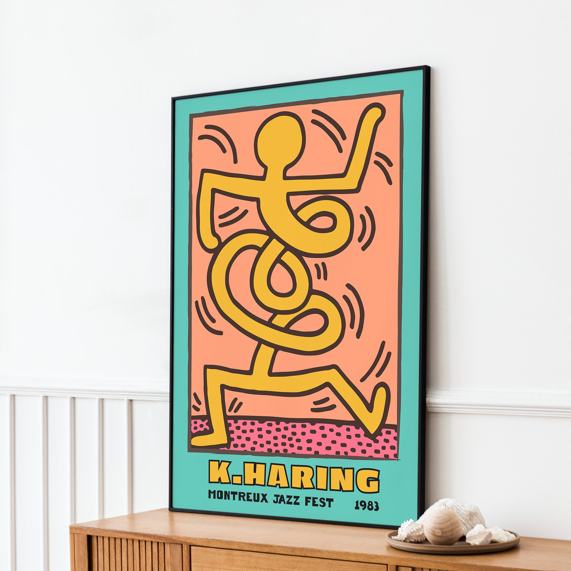 Keith Haring Love Pop Art, Keith Haring Poster, Keith Haring Print ...