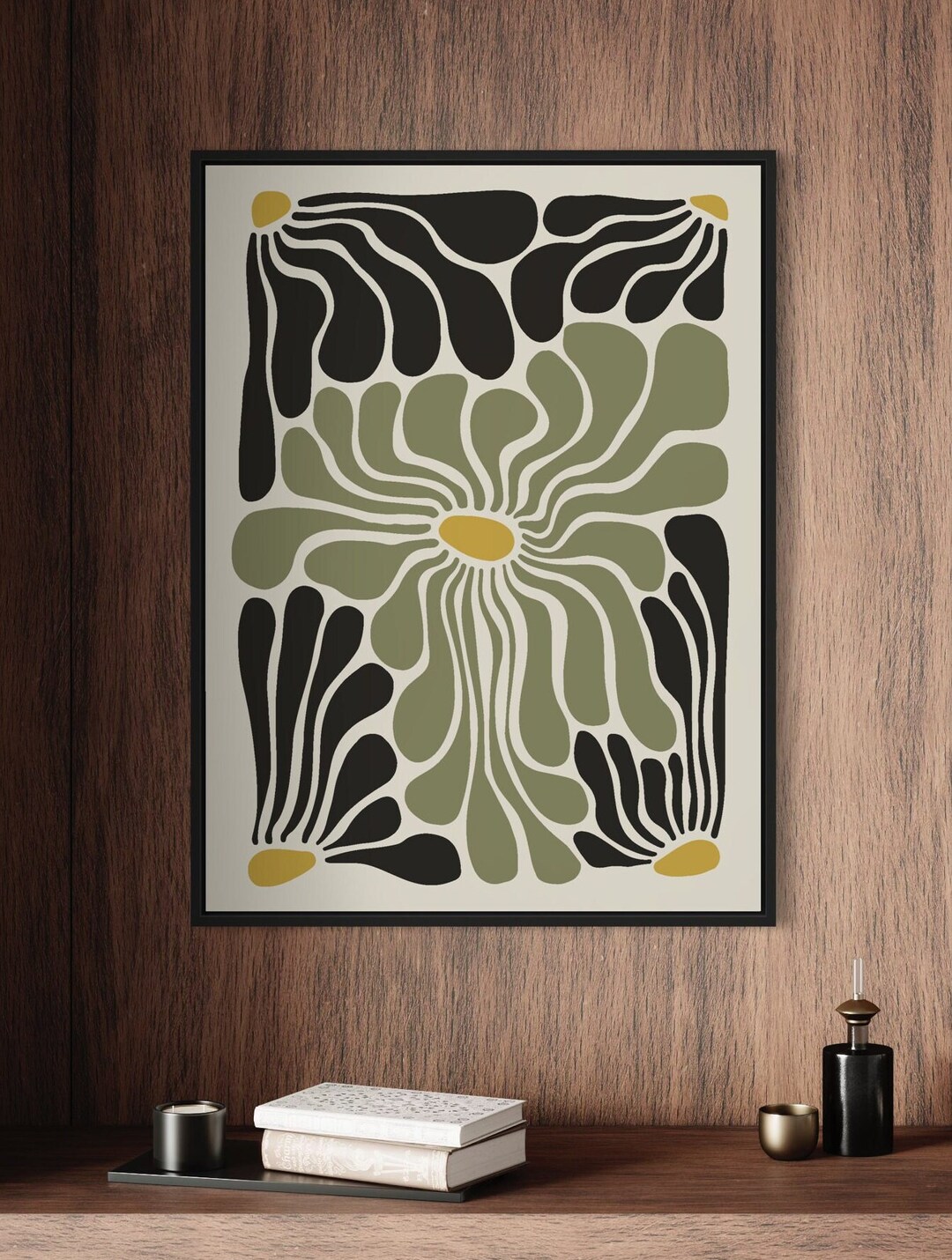 Abstract Botanical Wall Art Minimalist Botanical Print, Botanical ...