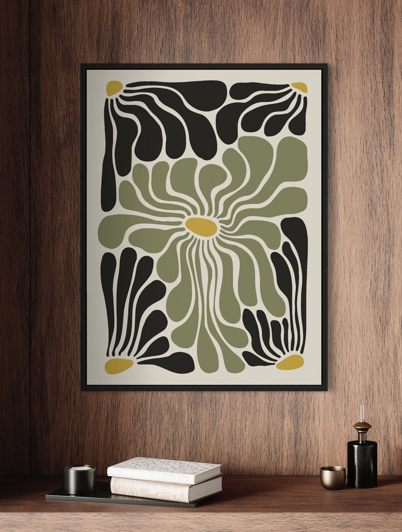 Abstract Botanical Wall Art Minimalist Botanical Print, Botanical ...