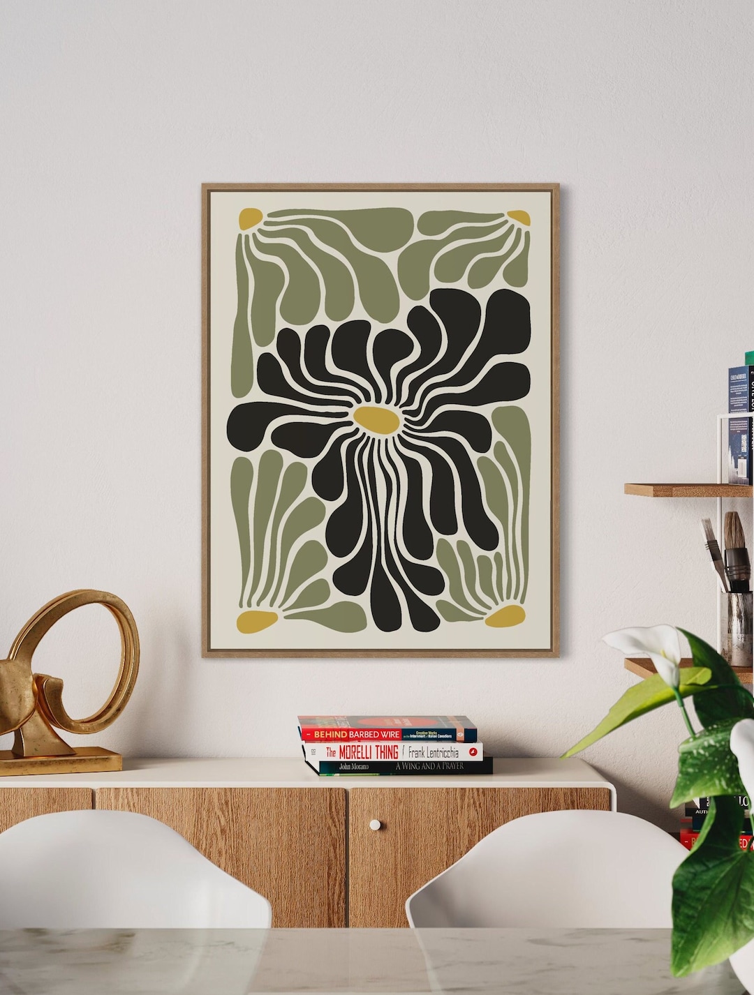 Botanical Wall Art Print, Botanical Aesthetics, Botanical Decore ...