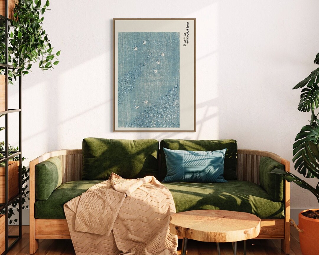 Japanese Print by Taguchi Tomoki Vintage Neutral Print Japanese Decor ...