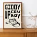 Giddy up Cowboy Print, Western Wall Art, Farmhouse Decor - Etsy