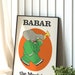Babar the Elephant Print, Nursery Wall Art (digital Download) - Etsy