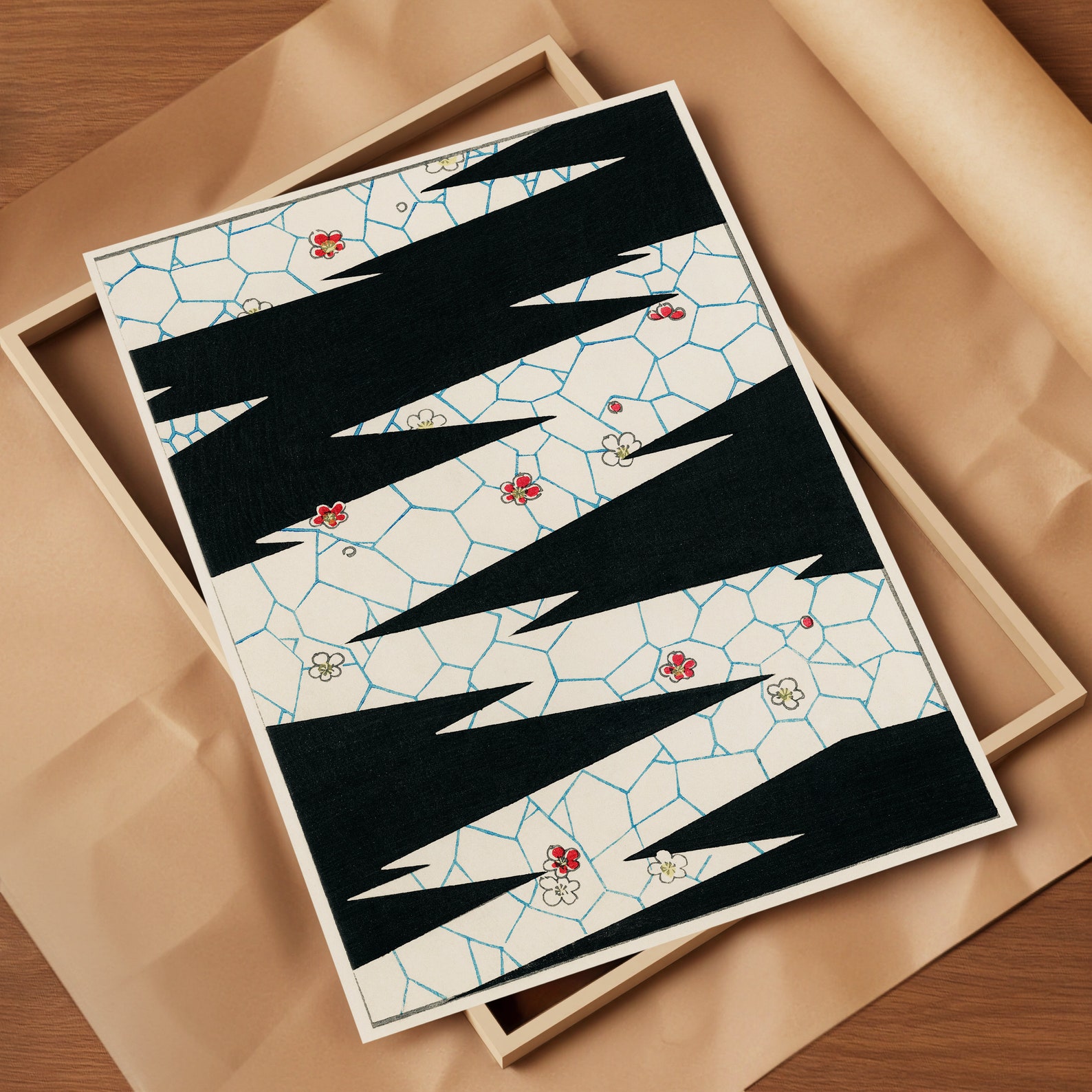 Vintage Watanabe Seitei Japanese Woodblock Print Set, Minimal Art - Etsy