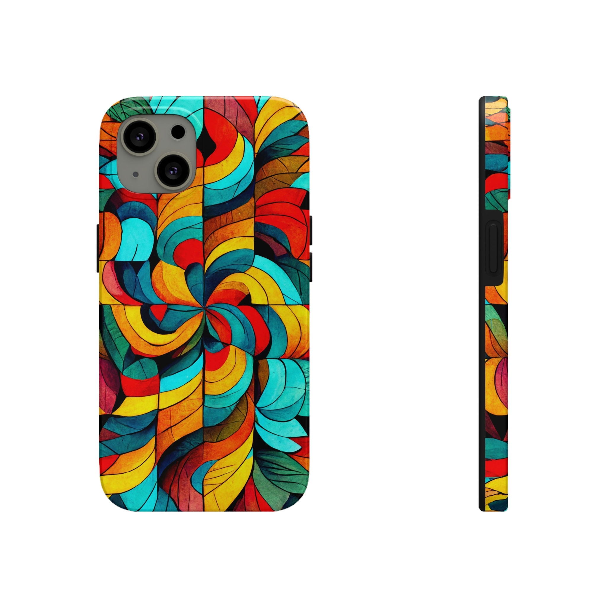 Colorful Chaos: A Vibrant Phone Case to Showcase Your Style Tough Phone ...