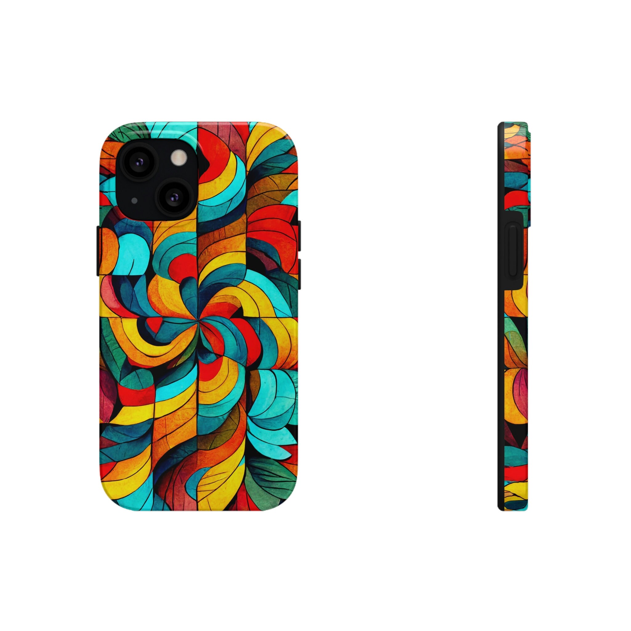 Colorful Chaos: A Vibrant Phone Case to Showcase Your Style Tough Phone ...