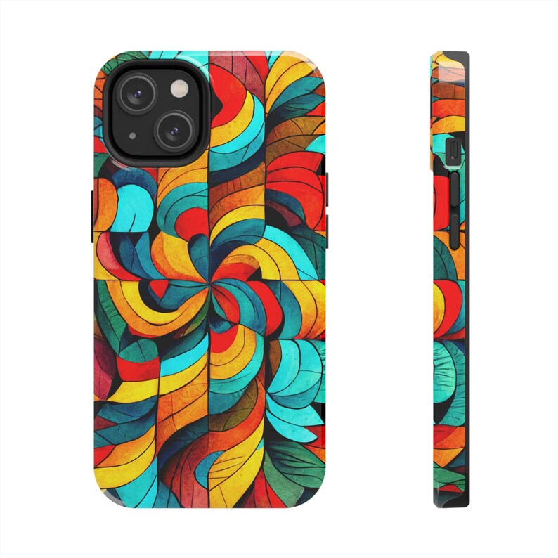 Colorful Chaos: A Vibrant Phone Case to Showcase Your Style Tough Phone ...