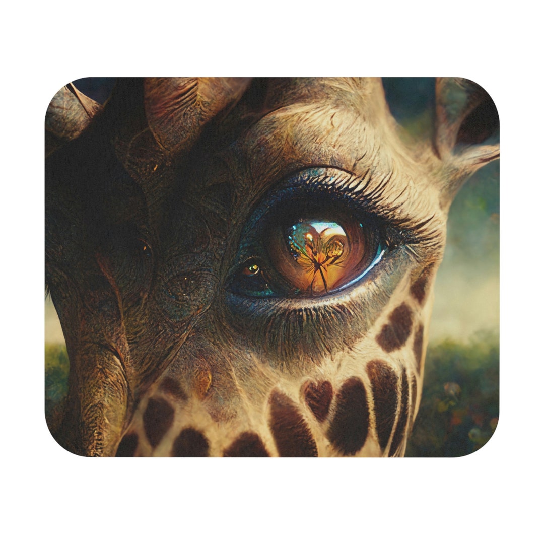 Giraffe Mouse Pad rectangle - Etsy