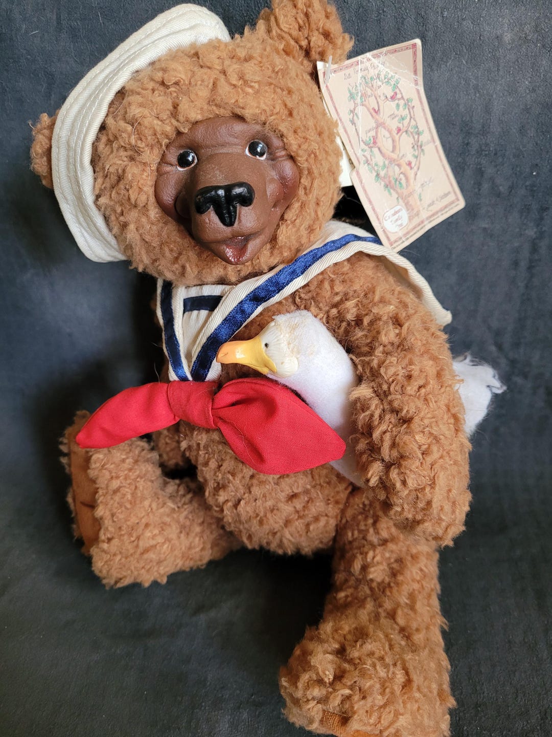 Gund Cinnabears Uncle Salty Gisele Nash Teddy Bear Stuffed Toy Plush W ...