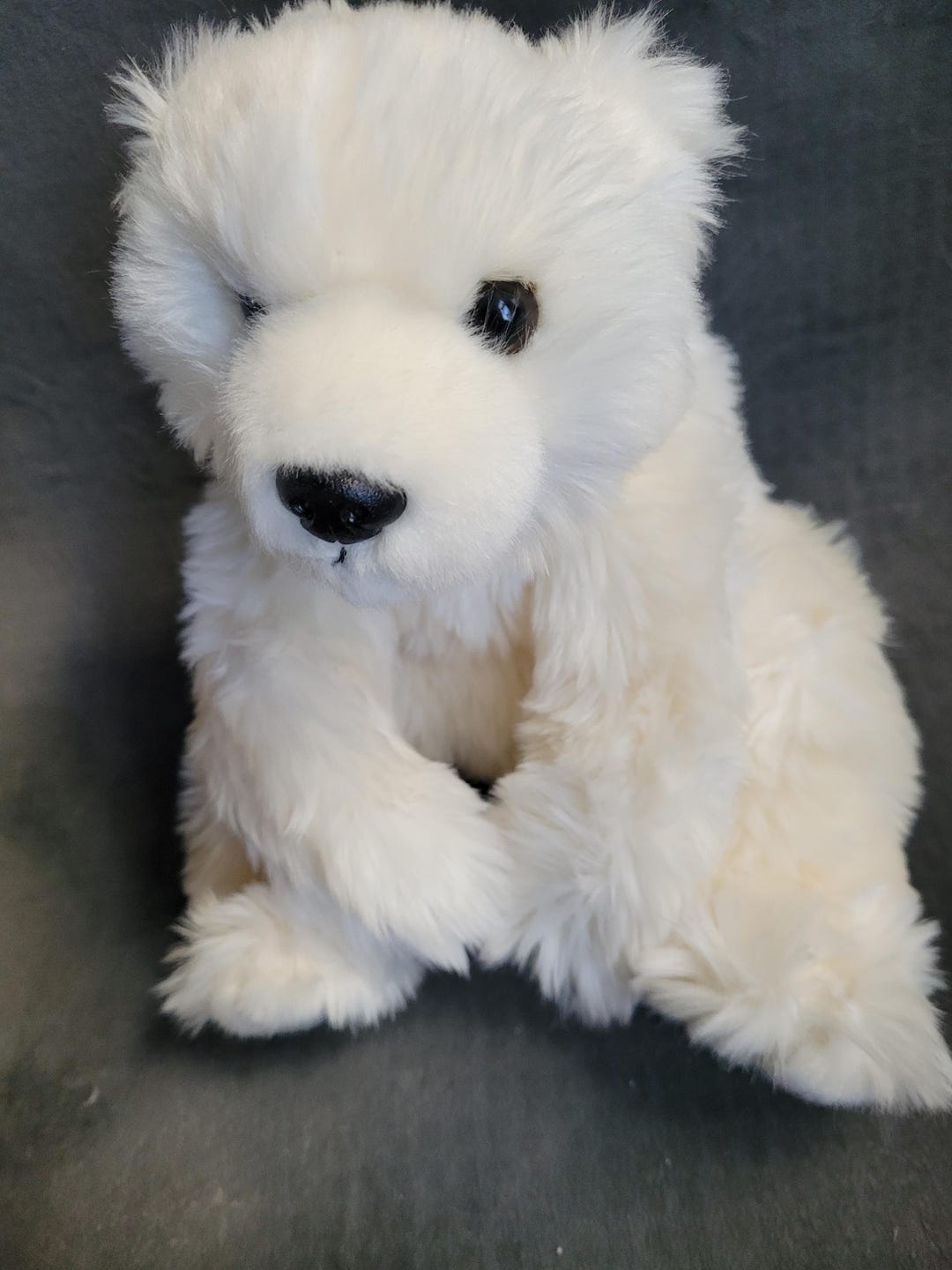 Realistic Baby Polar Bear Cub Plush Aurora 9" - Etsy