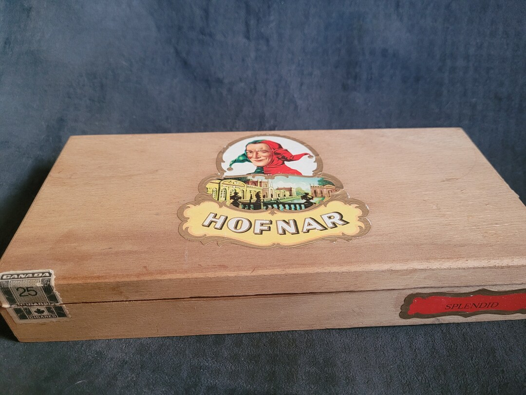 HOFNAR Dutch Wooden Cigar Box Vintage - Etsy