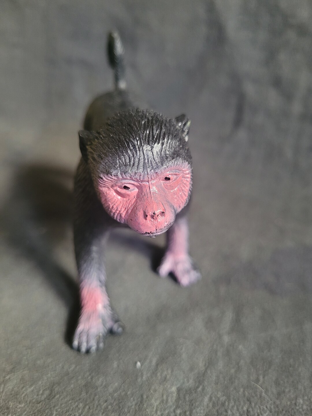 Monkey Plastic Vintage Toy 3'' - Etsy