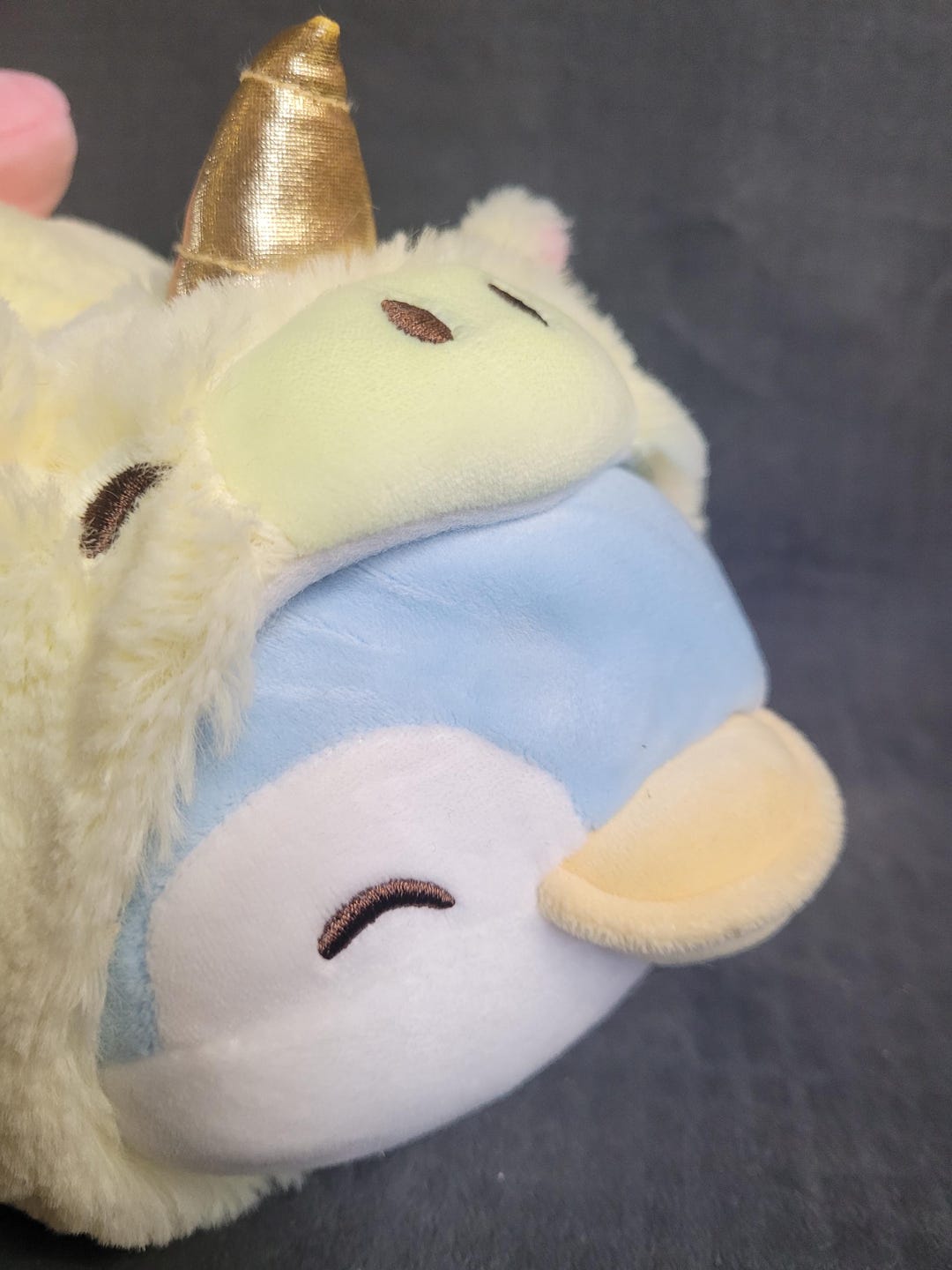 Miniso Mini Family Unicorn Costume Series Memo 9 In. Plush Toy - Etsy