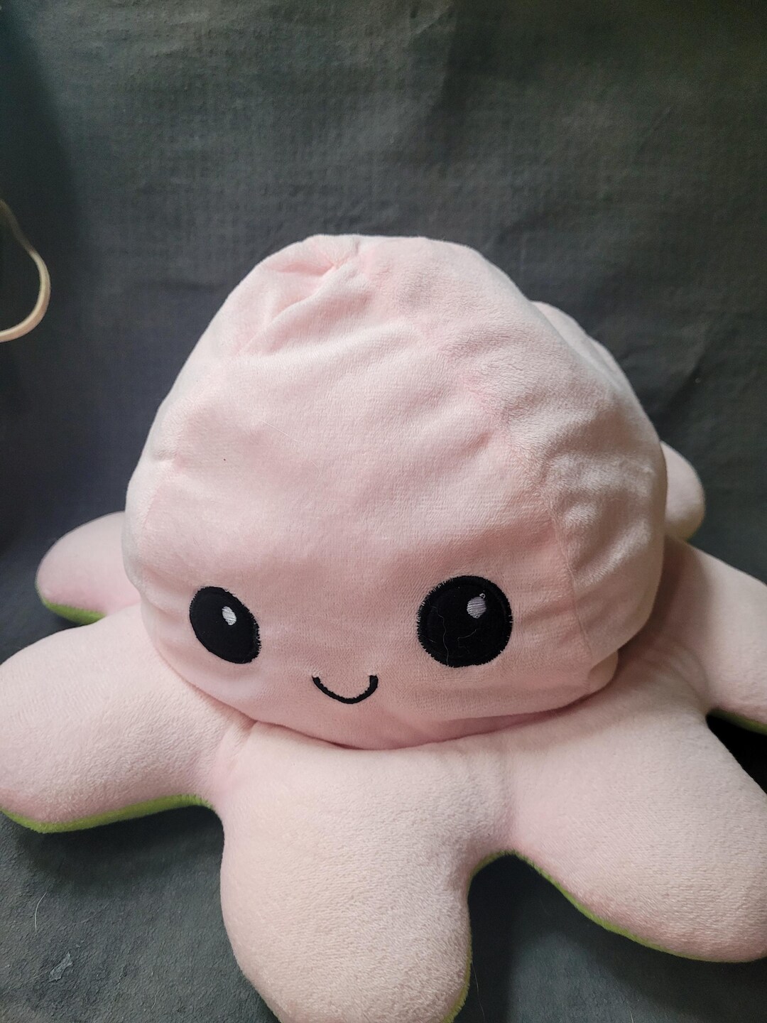 Moodimals Octopus Reversible Plush Stuffed Animal Happy and Sad - Etsy