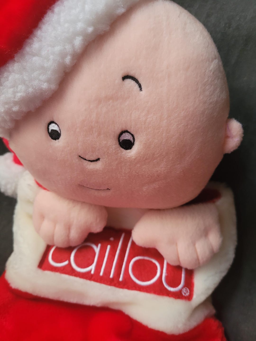 Caillou Plush Red Christmas Stocking 2003 Cinar Corporation Éditions ...