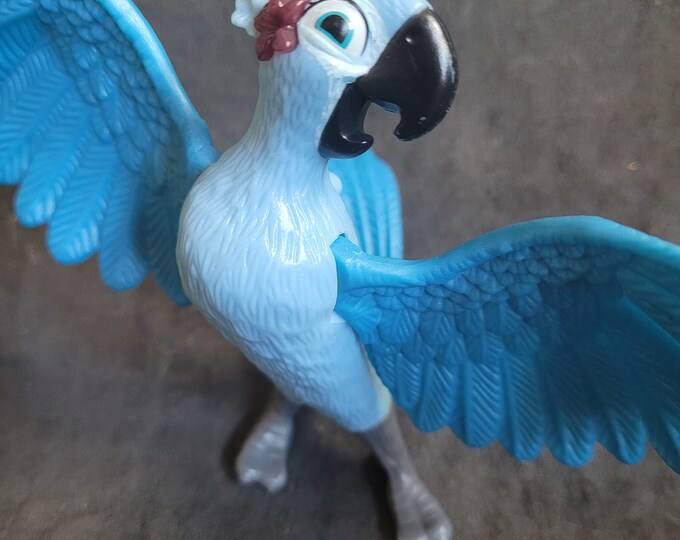 Rio 2011 Jewel Blue Animated Movie Macaw Parrot Mcdonald's Toy #5 - Etsy