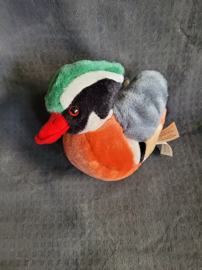 Wild Republic K&M Audubon Wood Duck Plush Bird Stuffed Animal Sound ...