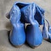 Vintage Made in Italy Honolulu Blue Genuine Leather Boots 36 1/2 - Etsy