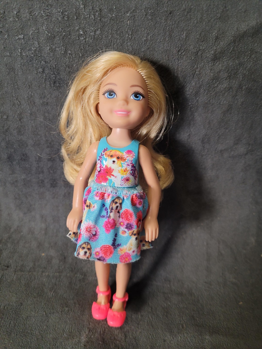 2016 Mattel Chelsea Doll With Puppy Dress Super Cute Barbie Sister - Etsy