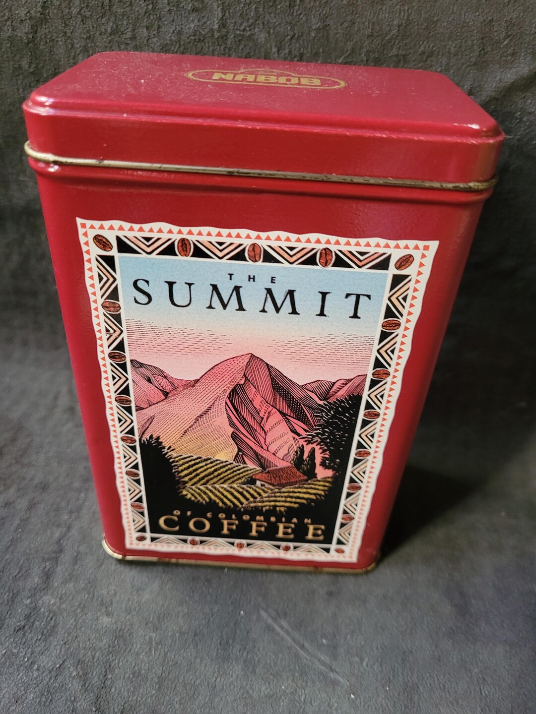 Nabob Coffee Tin - the Summit of Colombian Coffee 300 G - Etsy